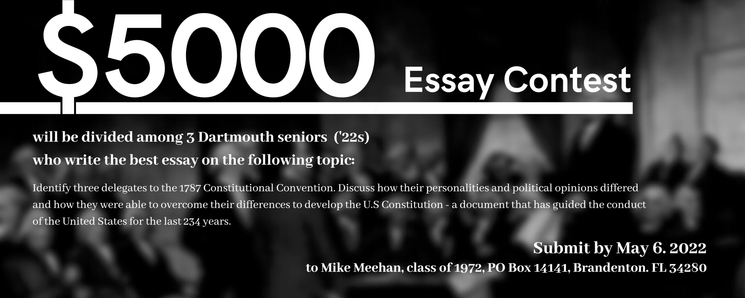 $5000 Essay Contest - The Dartmouth Review